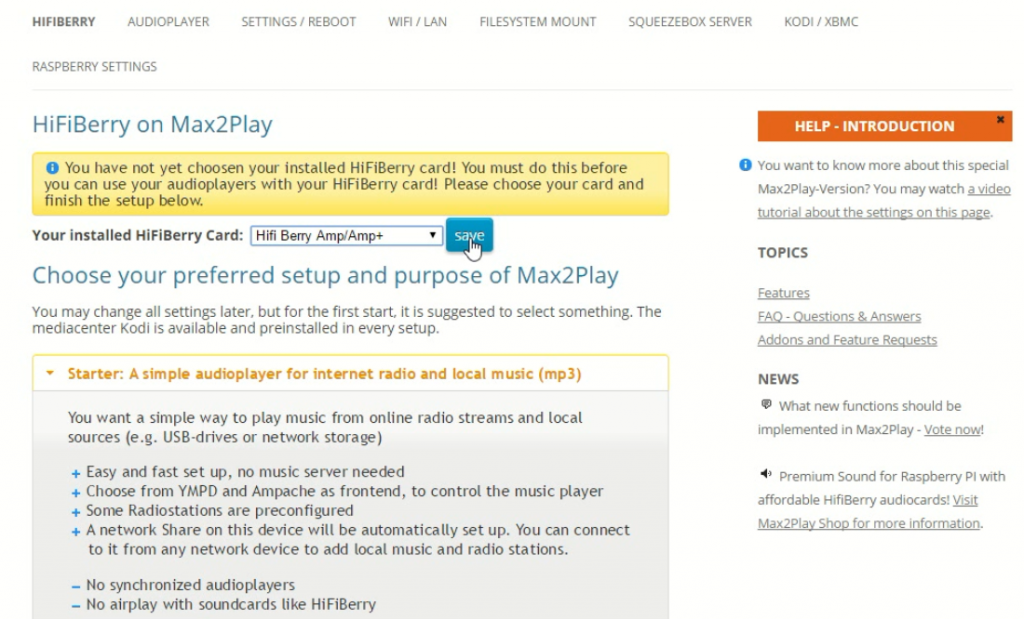 Powerful mobile mediacenter for videos and music with smartphone control – Max2Play - Max2Play