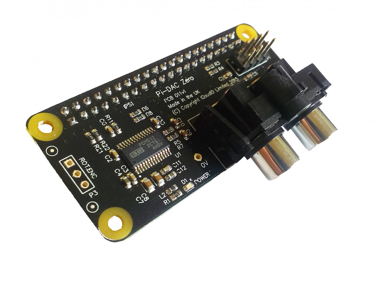 Raspberry Pi Zero with IQAudIO DAC - Max2Play