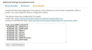 Control Jivelite with the Justboom Smart Remote - Max2Play