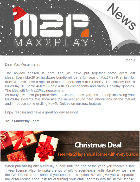 Max2Play Magazine - Max2Play