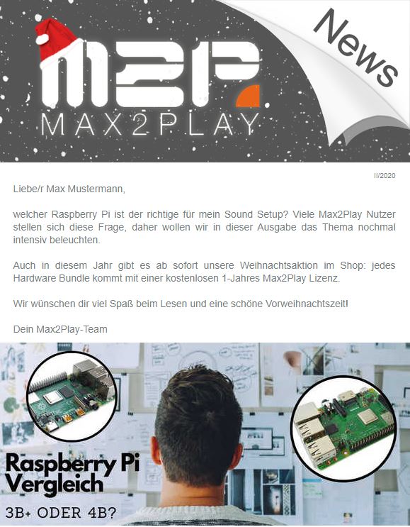 Magazin - Max2Play